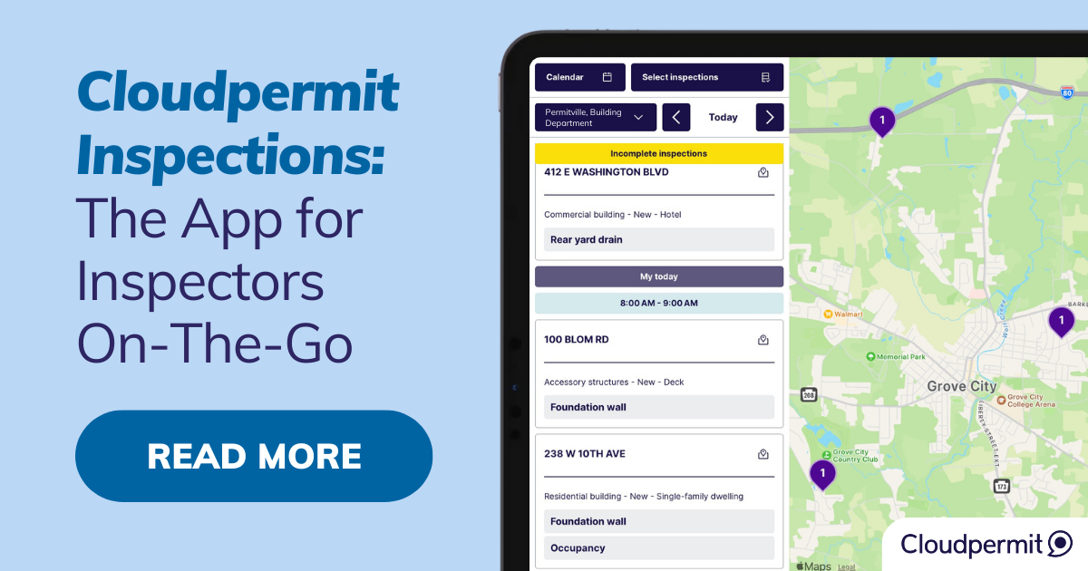 Cloudpermit Inspections: The App for Inspectors On-The-Go